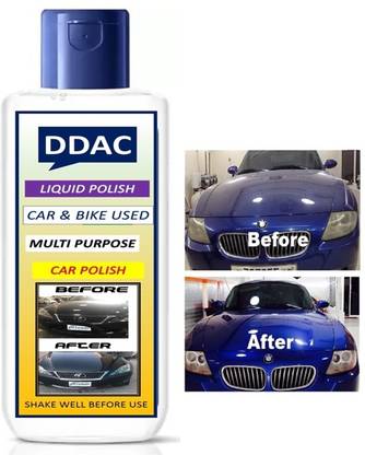 DDAC Liquid Car Polish for Bumper, Dashboard, Exterior, Leather Price ...