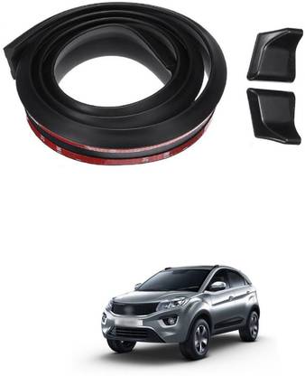 PROEDITION Rear Strip Splitter Spoiler Side Skirt Rubber Carbon ...