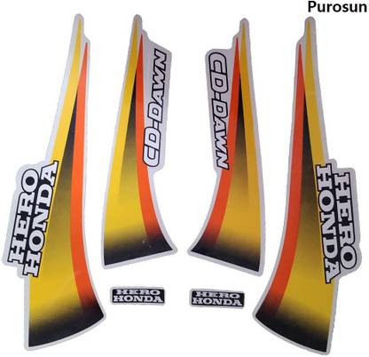 Purosun Sticker & Decal for Bike Price in India - Buy Purosun Sticker ...