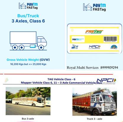 PAYtm Fastag for Car Price in India - Buy PAYtm Fastag for Car online ...