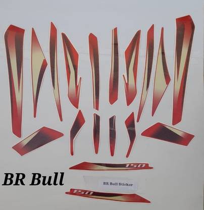 BR BULL Sticker & Decal for Car & Bike Price in India - Buy BR BULL ...