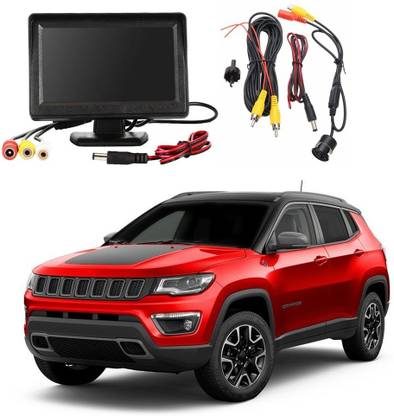 WheelCore 4.3inch Display + Reverse Camera for Jeep Compass (2017 to ...
