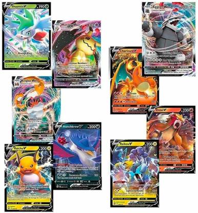 cutetoys pokemon playing card game for kids, boys, girls, and adults 30 ...