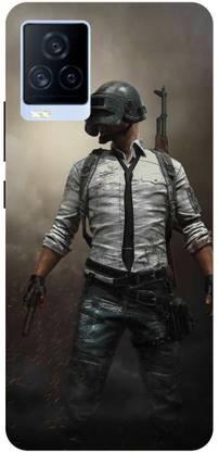 THE NARAYANA COLLECTIONS Back Cover for IQOO 7- V2049A-PUBG,MAN,LOGO ...