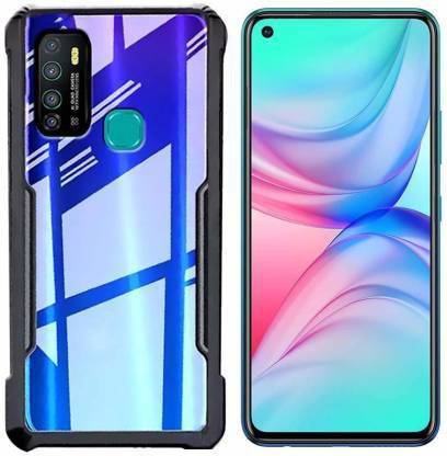 TECHILUV Back Cover for TECHILUV® Tecno spark 6 Air Transparent Back ...