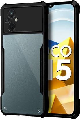 Moshking Back Cover for POCO M5, 360 Degree Protection | Transparent ...
