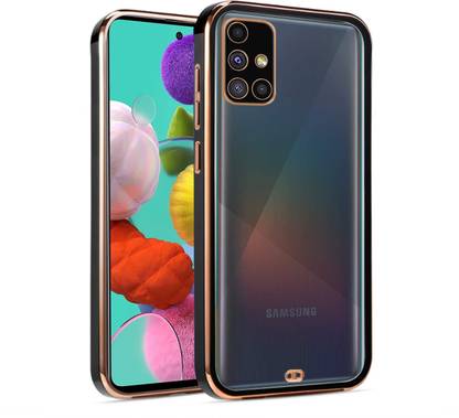 VOSKI Back Cover for Samsung Galaxy A51 Electroplating TPU Transparent ...