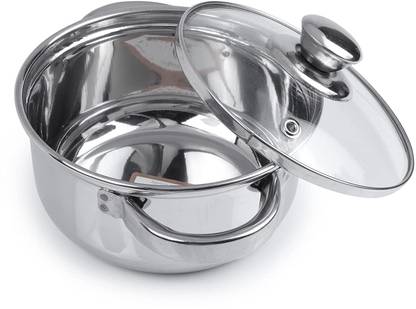 ALWAFLI Stainless Steel Cook & Serve Dutch Oven with encapsulated Base ...