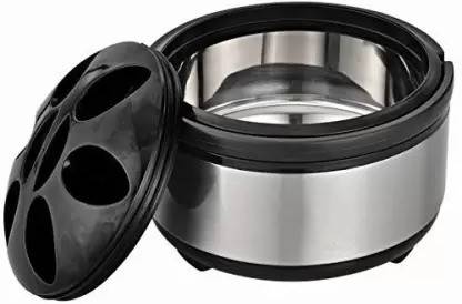 Arrier Stainless Steel Solid Hot Case, Chapati Box Thermoware Casserole ...