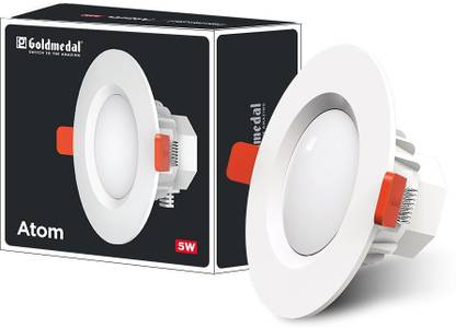 Gold Medal Atom 5W LED Downlight-Round Recessed Ceiling Lamp Price in ...