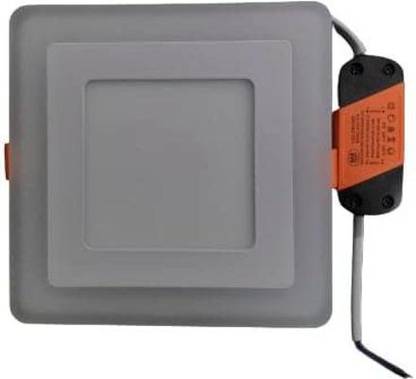 MX Glow Surface LED Light for Ceiling,15-Watt Square Panel Light (Pack ...