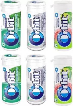 Orbit Raw Mango, Spearmint, Sweetmint Chewing gum Combo gift Raw Mango ...