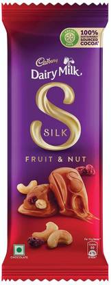 Cadbury DAIRY MILK SILK FRUIT&NUT 137 GM Bars Price in India - Buy ...