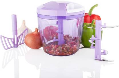 nakshatra overseas Plastic 2 in 1 Handy Smart Chopper for Vegetable ...