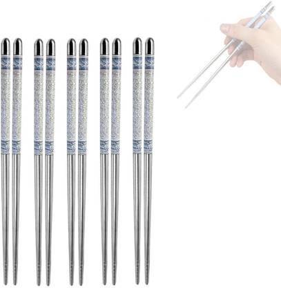 Wanzhow Eating Stainless Steel Korean Chopstick Price in India - Buy ...