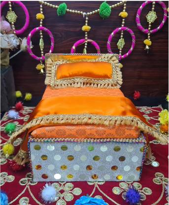 petaluma 2-3 No.Size Laddu Gopal ji, Thakur ji, Bed Comes With pillow ...