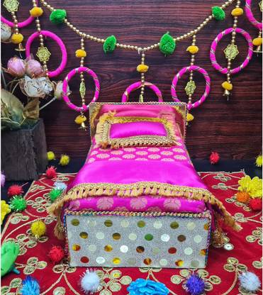 petaluma 4-5 No.Size Laddu Gopal ji, Thakur ji, Bed Comes With pillow ...