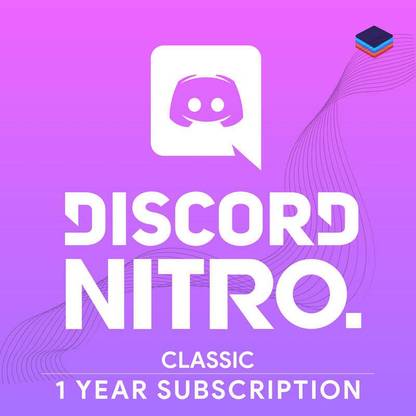 Discord Nitro Classic 1year Premium Edition Price in India - Buy ...