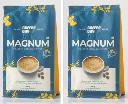 Café Coffee Day Magnum Roasted Ground Coffee powder (pack of 2) - 200 g ...