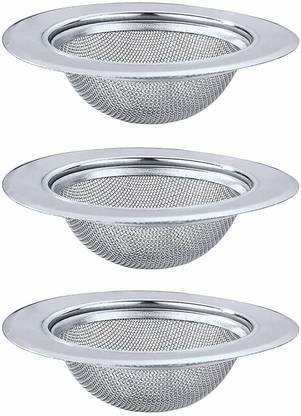 Omkar Enterprise Basin Stainless Steel Push Down Strainer Price in ...