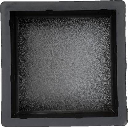 Reyal Black 8x8 Pebble Stone Paver Block Mould 60mm (Pack of 1) Column ...