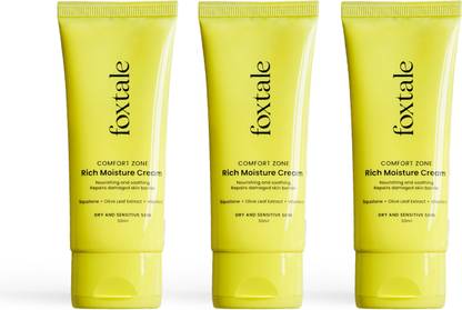 Foxtale Comfort Zone Rich Moisturiser Cream | for dry, sensitive, very ...