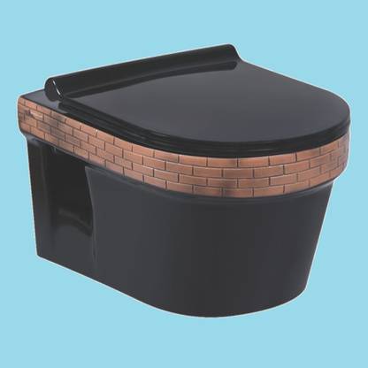 Vardhman Ceramics Designer Wall Hung Mounted Rimless Western Toilet ...