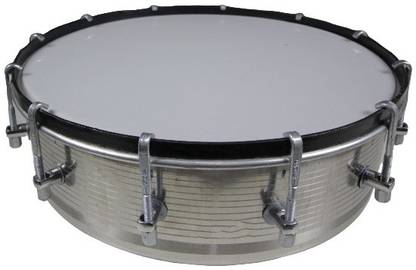 BLUE PANTHERS Steel Dhol Tasha Drum with Stick, Steel Dholak [14 inch ...