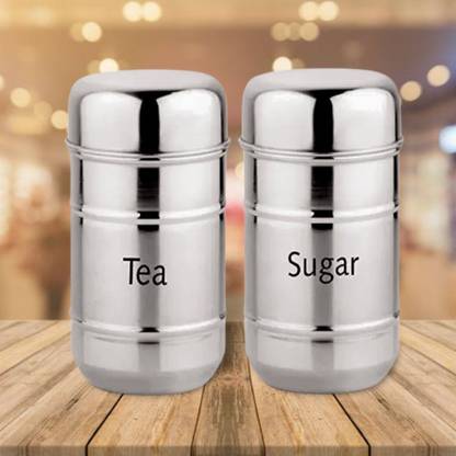 STARRY Tea Sugar Containers, Tea Sugar Canister(Set Of 2),Tea Coffee ...