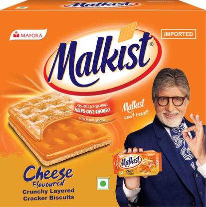 Malkist Cheese Flavoured Cream Cracker Biscuit Price in India - Buy ...