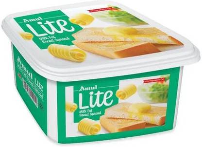 Amul Lite Milk Fat Spread 200 Gm. (Pack of 2) Sweet & Salty Price in ...