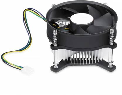 REC Trade CPU Cooler Fan LGA775 Motherboard Support 90mm Aluminum Heat ...