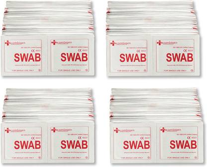 Clear & Sure Disposable Alcohol swab | Pre-Injection Swabs | Sterile ...