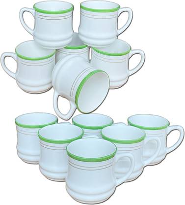 KC Somny Pack of 12 Ceramic Coffee Cup & Tea Cup Set of 12 (AE0FGD ...