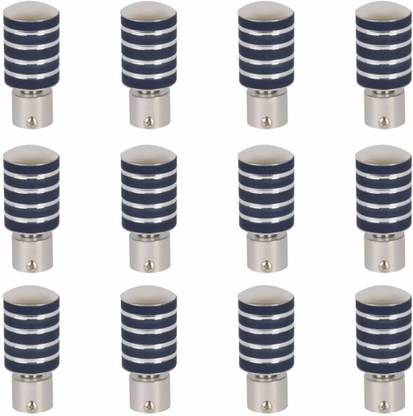 Spotbia Blue Rod Rail Bracket, Curtain Knobs Metal Price in India - Buy ...