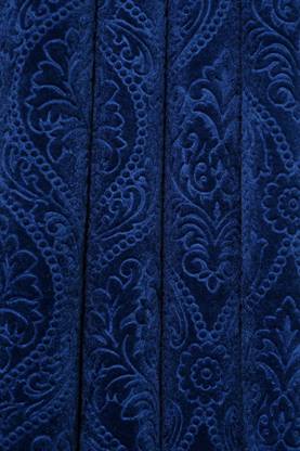 Panipat Textile Hub FABRIC-CADBURY-DAMAS-NAVYBLUE-5-MTR-01 Curtain Fabric Price in India - Buy ...