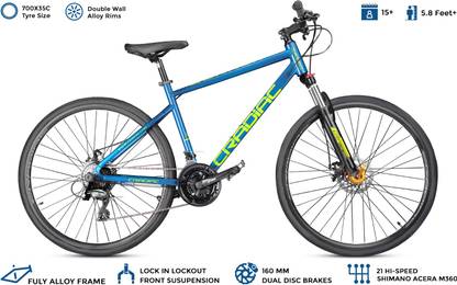 CRADIAC GUNNER PRO 700C T Hybrid Cycle/City Bike Price in India - Buy CRADIAC GUNNER PRO 700C T ...