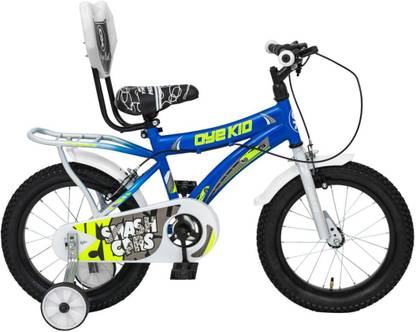 Oye Kid Bike 16 T Smash cars IBC Road Cyccle Kids Cycle with Back Rest ...