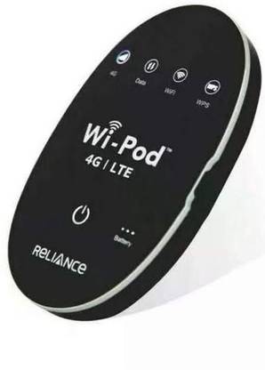 IT'KING Reliance Wi-Pod WD670 4G LTE All Sim Supported 4G Router(Sold ...