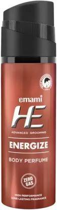 HE ENERGIZE ADVANCED GROOMING PERFUME BODY SPRAY 120ML Perfume Body ...