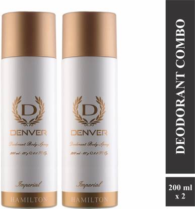 DENVER Imperial Long Lasting Deodorant Spray - For Men - Price in India ...