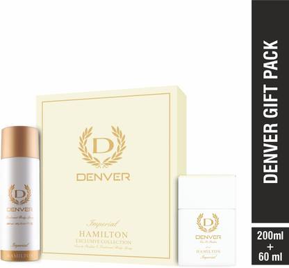 DENVER SRK Signed Imperial Gift Set Combo 200 ml Deodorant + 60 ml ...