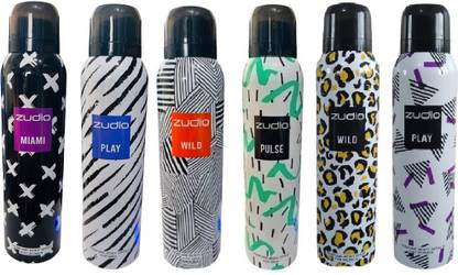 zudio ALL -PACK OF 6 Body Spray - For Men & Women - Price in India, Buy ...