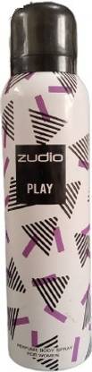 zudio PLAY DEO PACK OF 1 Body Spray - For Men & Women - Price in India ...