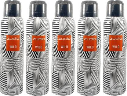 zudio WILD MEN DEO (PACK OF -5) Body Spray - For Men & Women - Price in ...