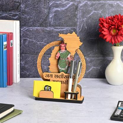 Flipkart.com | GIFT KYA DE 2 Compartments Wooden Chhattisgarh Mahtari ...