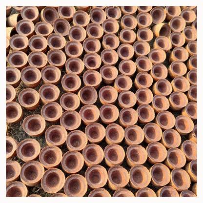 Gaukosh Organic Cow Dung Panchgavya Dhuni Cups, Sambrani Dhoop Cups ...