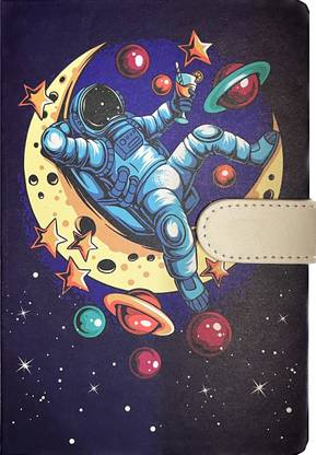 Definite Astronaut Diary with Magnetic Lock for Kids, Students for ...