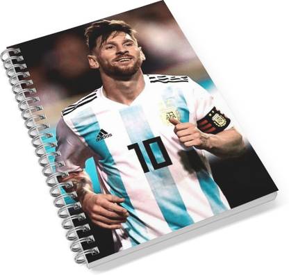 Pinklips Shopping Lionel Messi A5 Notebook Ruled 100 Pages Price in ...