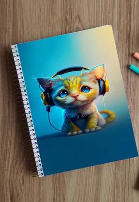 Studiesss Premium Quality A4 Notebook unrulled 400 Pages Price in India ...